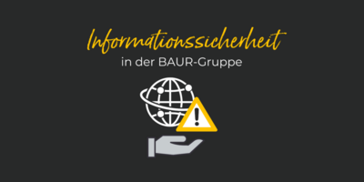 BAUR-Gruppe - Is my information at risk? An interview with Marco Weis